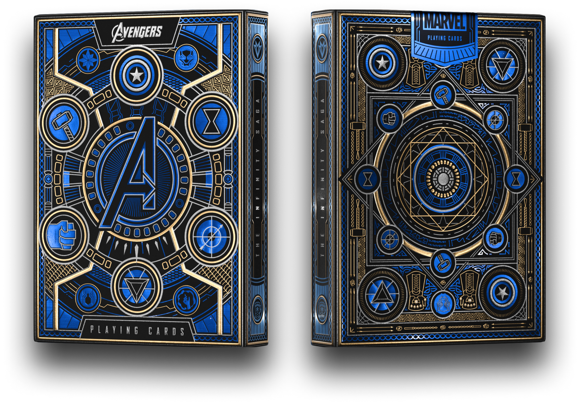 Avengers Infinity Saga Playing Cards - Blue – Cutting Edge Online Store