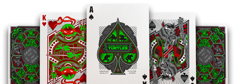 Teenage Mutant Ninja Turtles Playing Cards | theory11