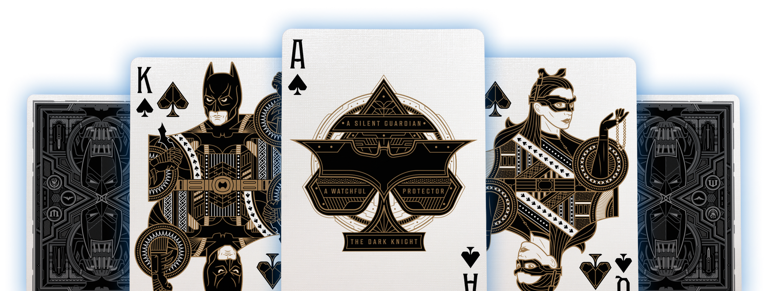 The Dark Knight x BATMAN Playing Cards | theory11