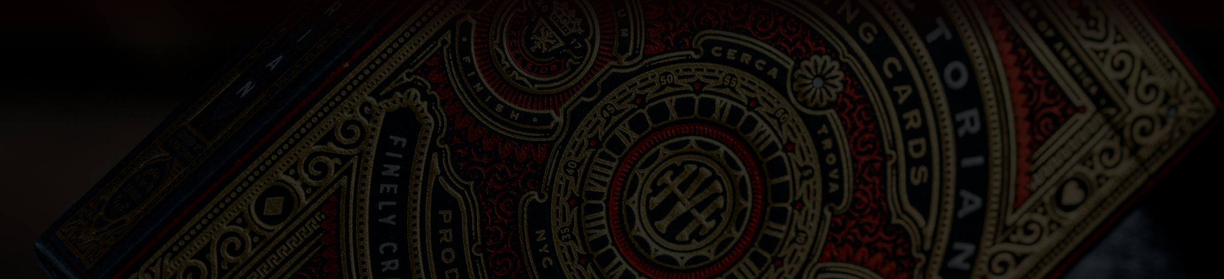 High Victorian Red Playing Cards | theory11