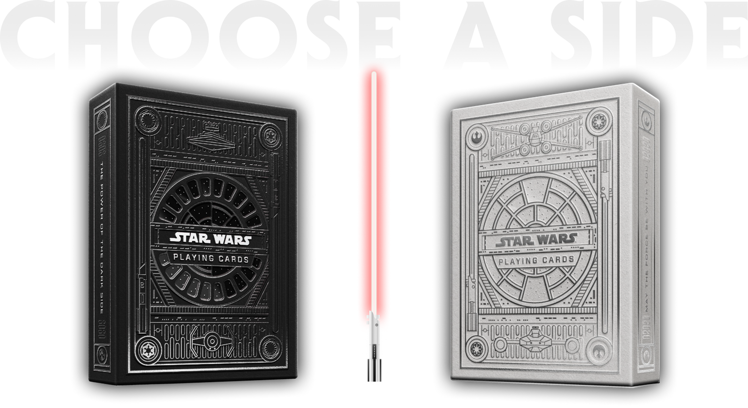 Star Wars Playing Cards - Silver Special Edition | theory11