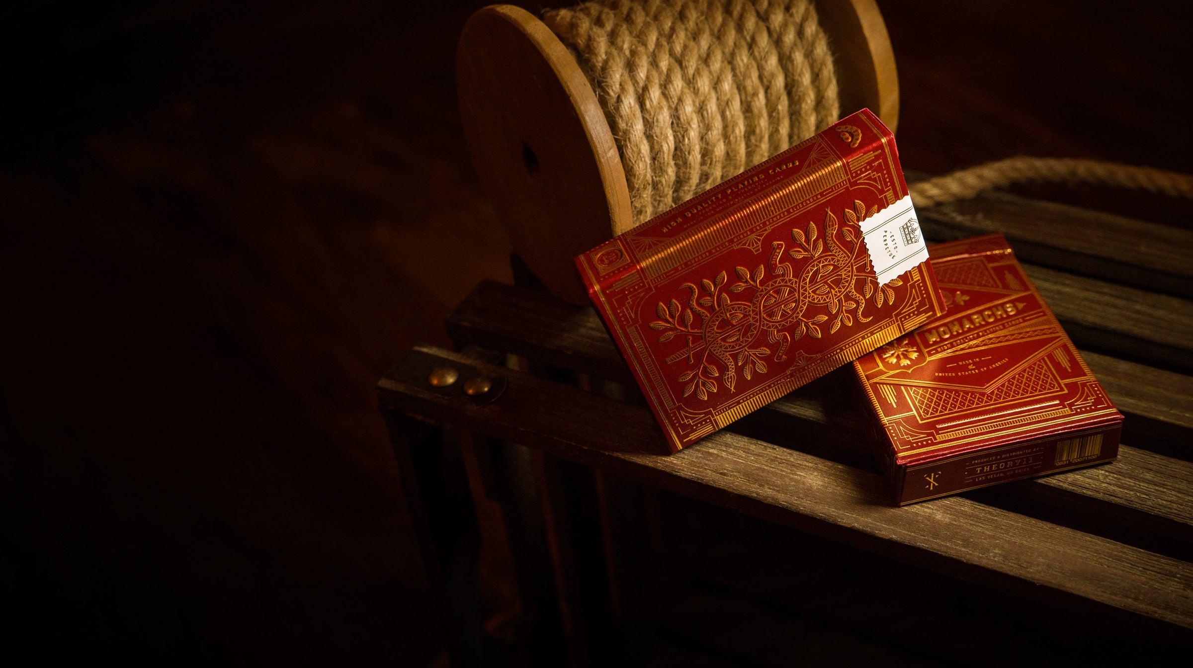 Red Monarch Playing Cards | theory11