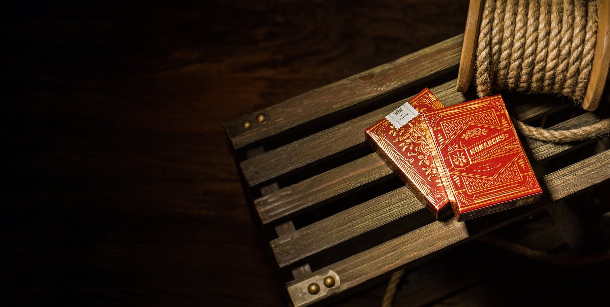 Red Monarch Playing Cards | theory11