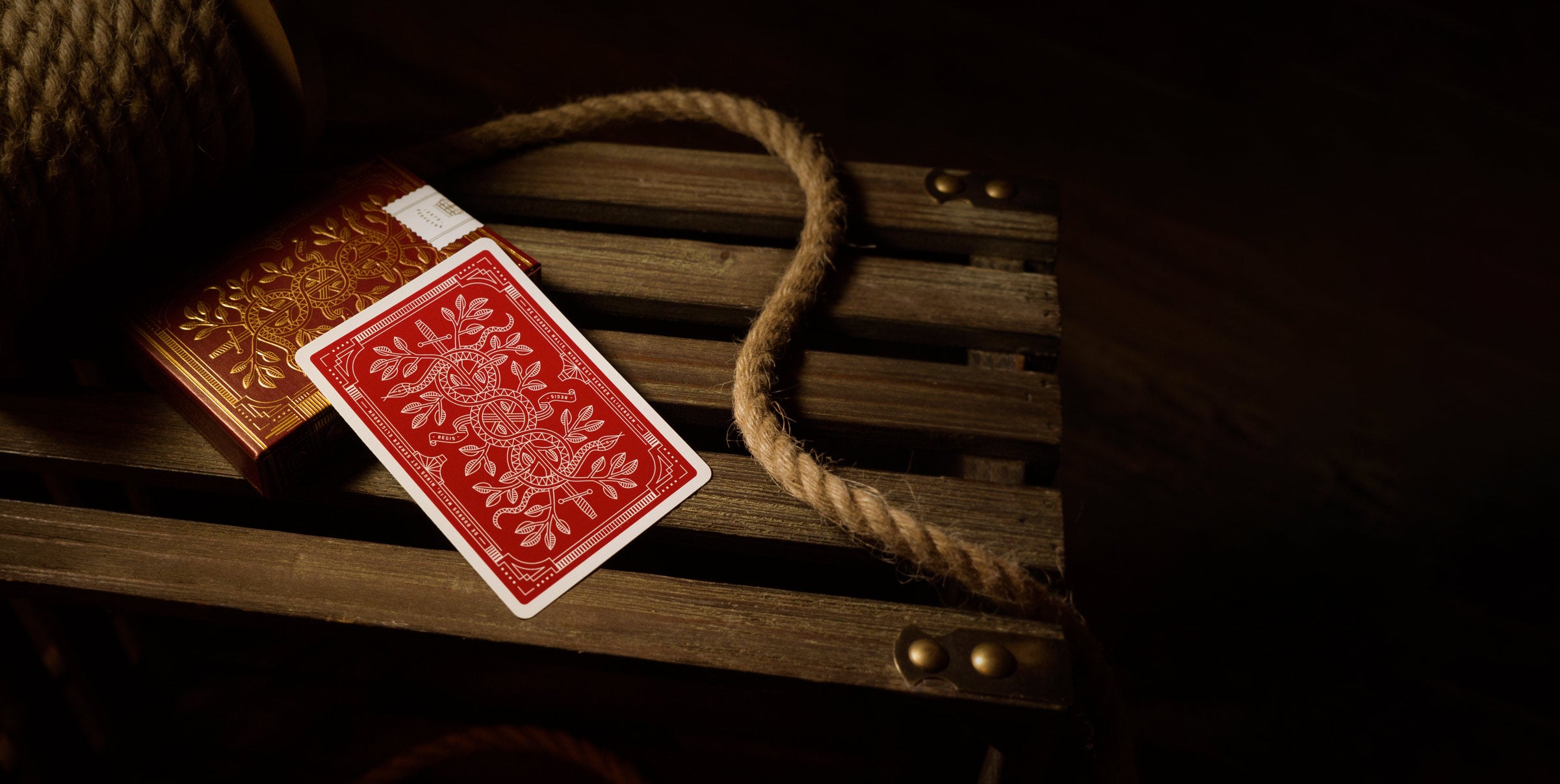 Red Monarch Playing Cards | theory11