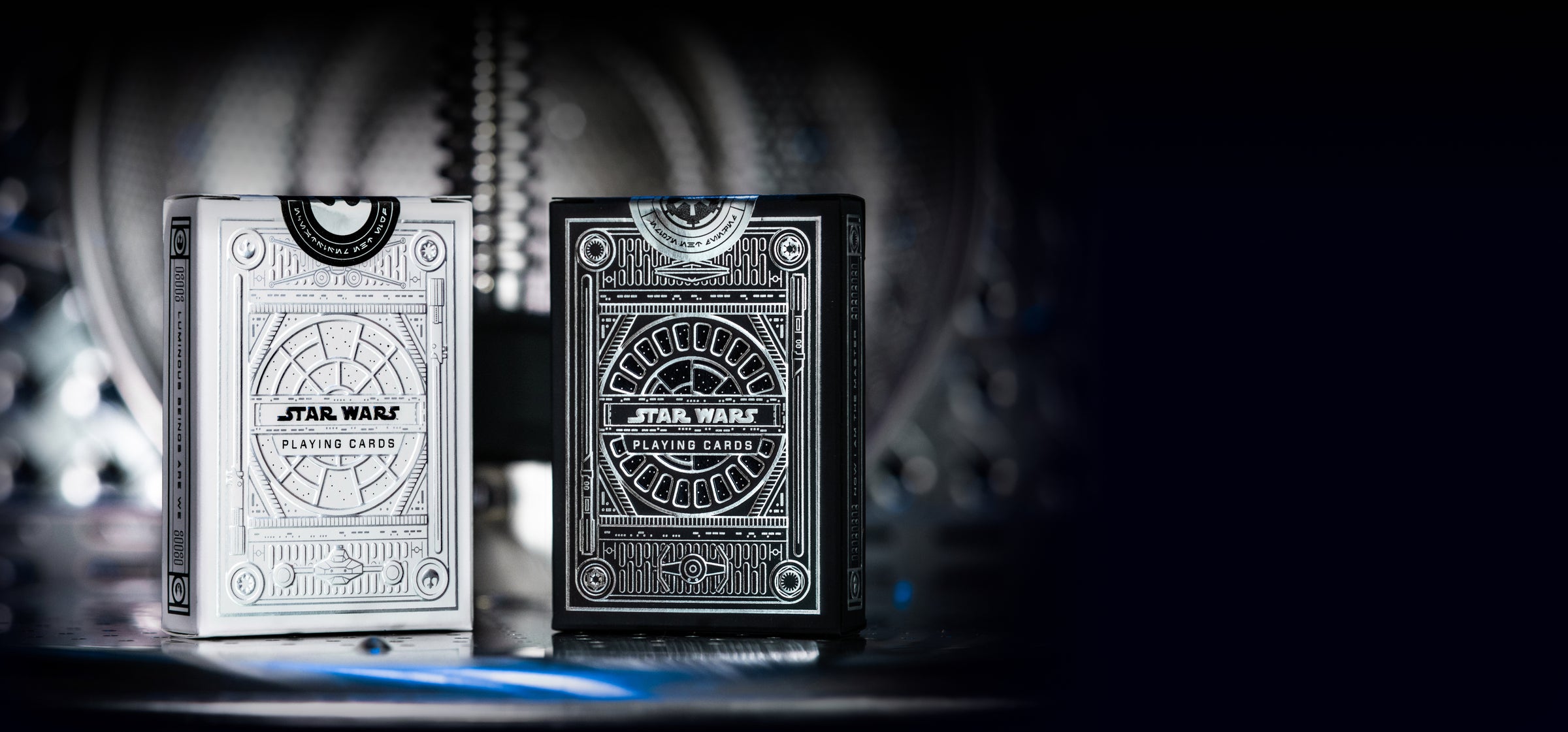 Star Wars Playing Cards - Silver Special Edition | theory11