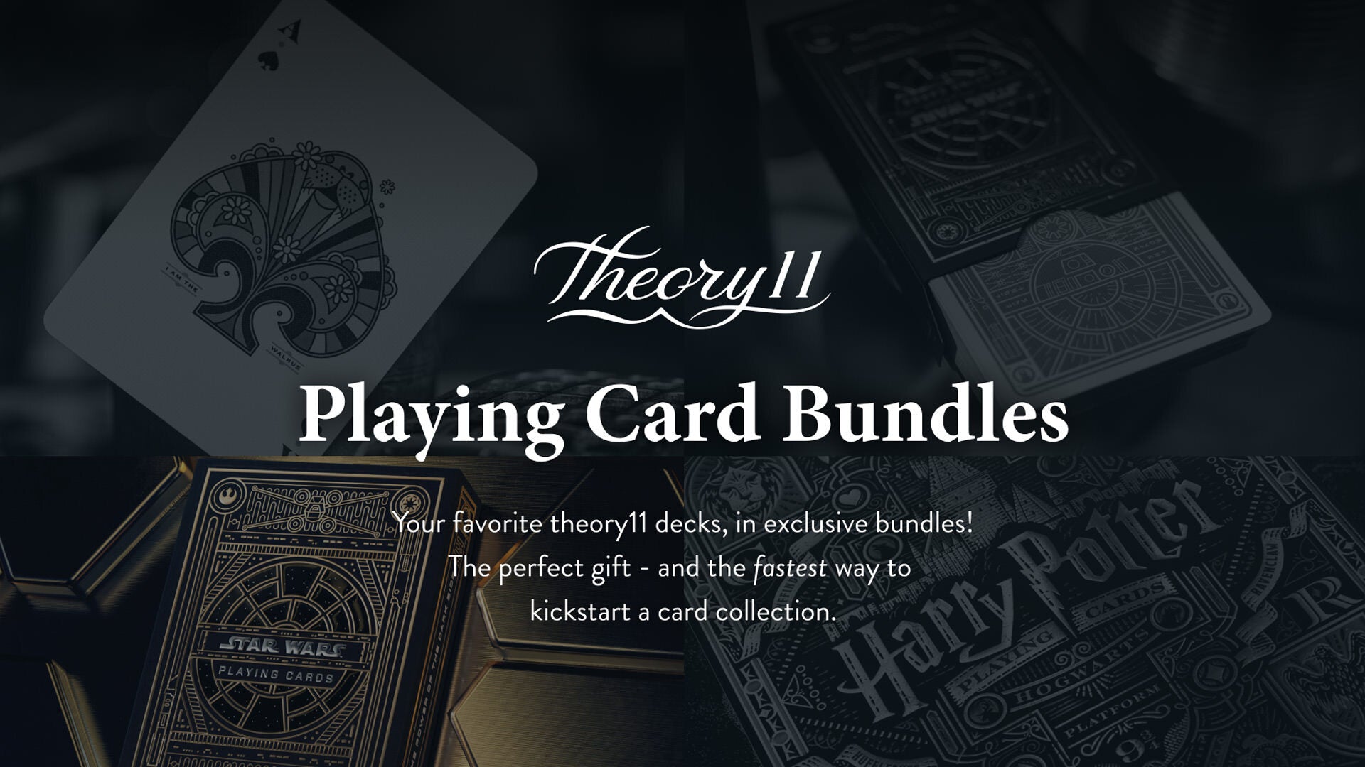 Premium Playing Card Bundles | theory11