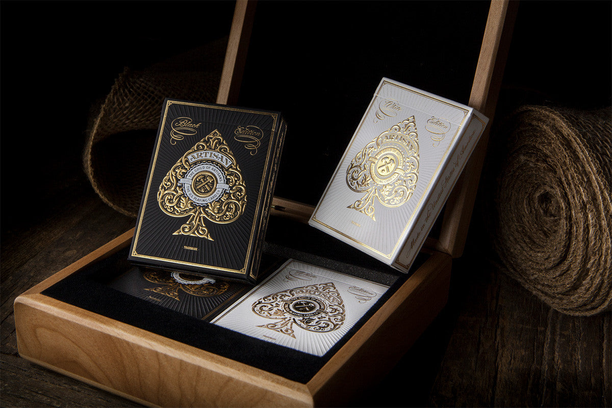 Artisan Playing Cards: Black & Gold Luxury Card Deck | theory11 | theory11